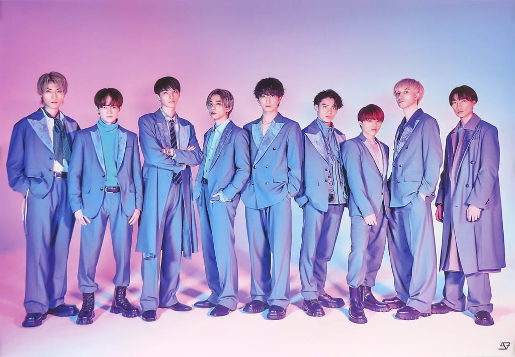 B2 original poster SUPER ★ DRAGON "CD New Rise" support store first ...