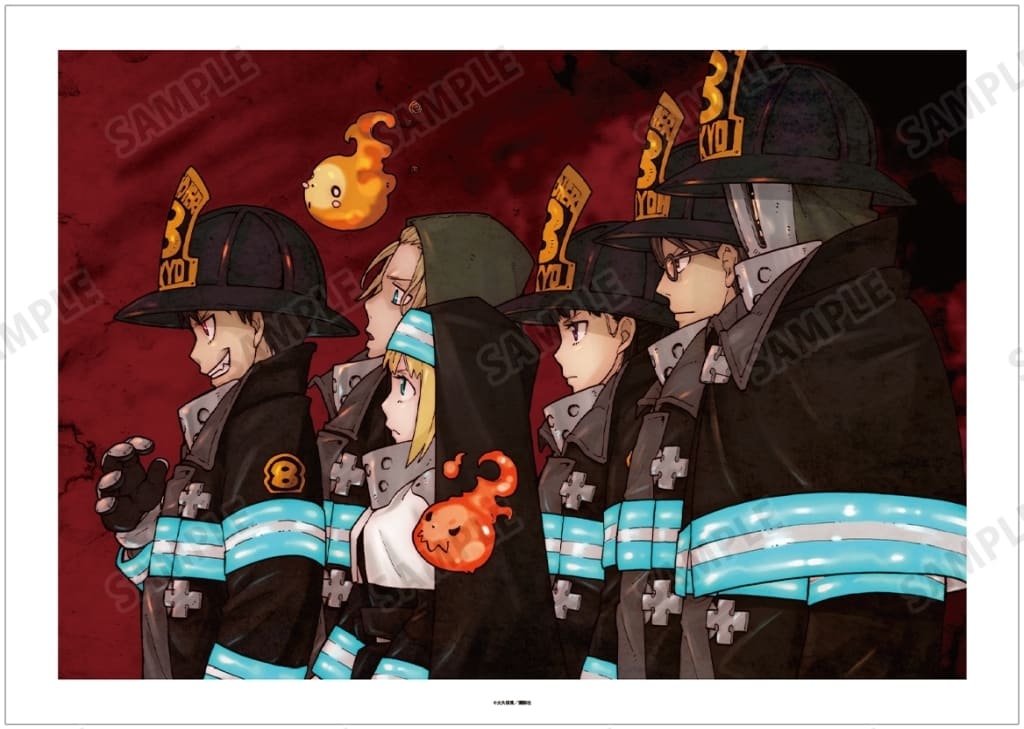 A3 Matte Finish Poster Vol. 2 8th Special Fire Brigade Ver. A "Fire ...