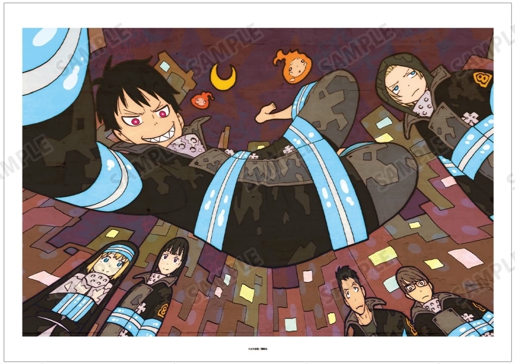 A3 Matte Finish Poster Vol. 2 8 Special Fire Brigade Ver. B "Fire Force ...