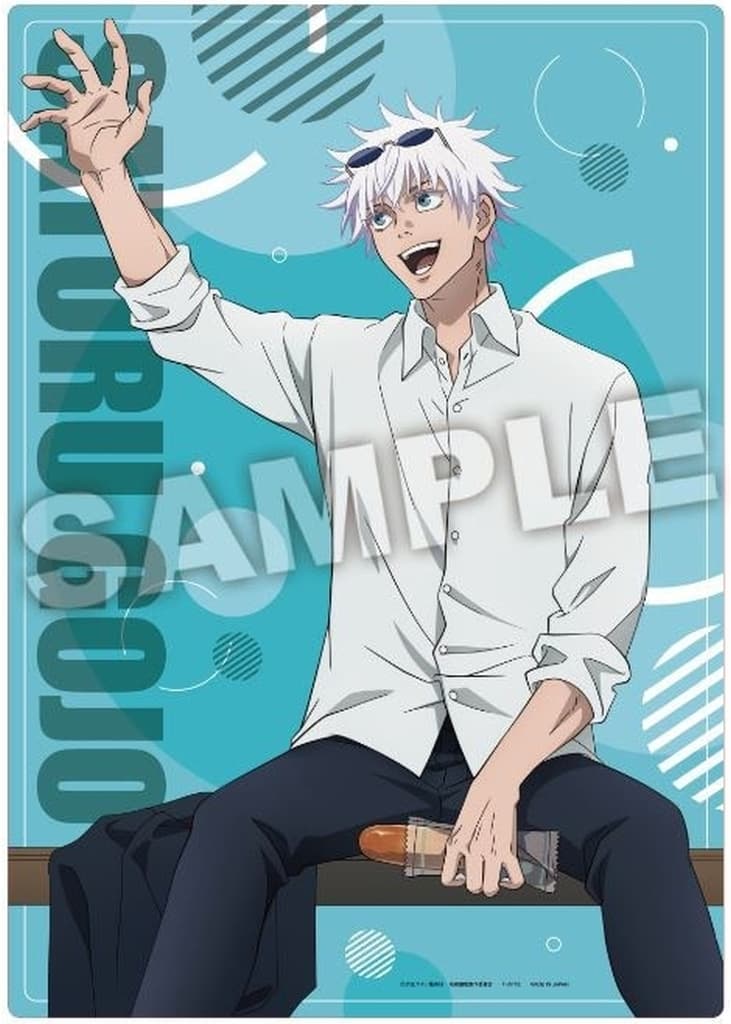 Clear Poster Gogo GOJO - Kyubo -' Jujutsu Kaisen Kaedama / Tamaori ...