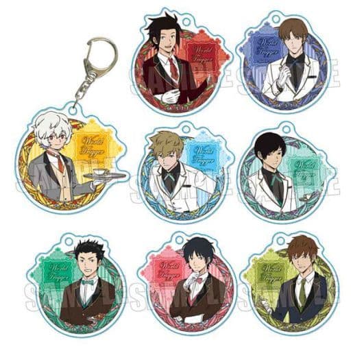 [Box] WORLD TRIGGER Trading Acrylic Key Holder Butler Clothes Ver ...