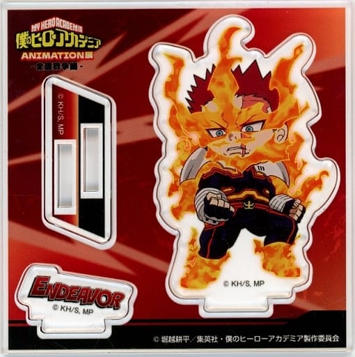 Endeavor Deformed Acrylic Stand "MY HERO ACADEMIA ANIMATION Exhibition ...