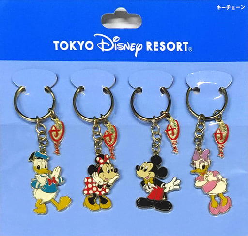 Key holder Cluster Key Chain (4 types) "Disney" Tokyo Disney Resort ...