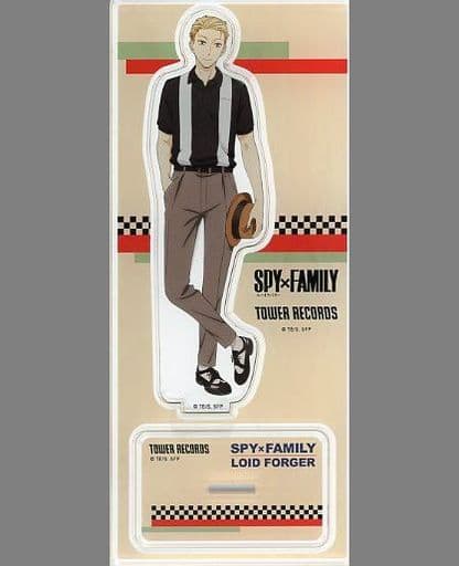 Lloyd Forger "SPY×FAMILY×TOWER RECORDS CAFE Trading Acrylic Stand ...