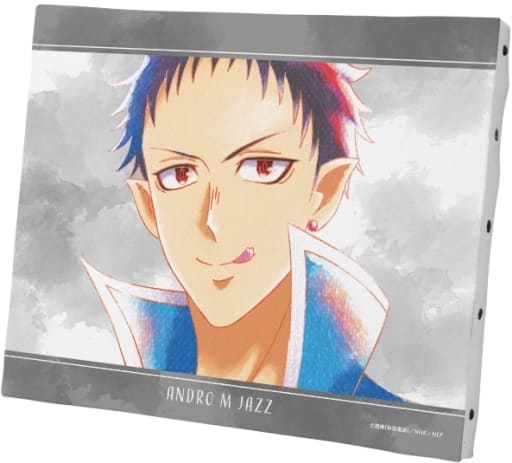 Andro M Jazz Ani-Art aqua label canvas board "Welcome to Demon School ...