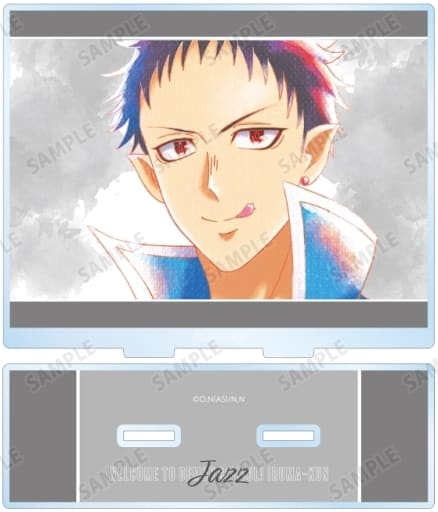 Miscellaneous goods Andro M Jazz Ani-Art aqua label BIG Acrylic Stand ...