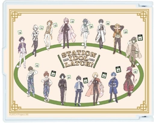 7. Station number even number (unit costume ver.) Graph art ...