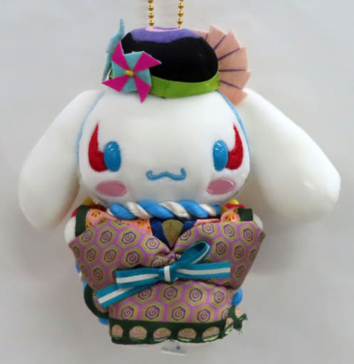 Key holder Cinnamoroll mascot "Kabuki x Sanrio Puroland KAWAII Kabuki ...
