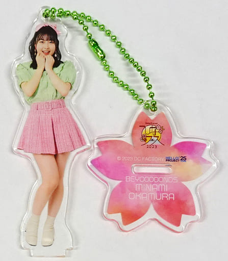Okamura Minami (BEYOOOOONDS) Acrylic Stand Key Holder "モバガチャ Hello ...