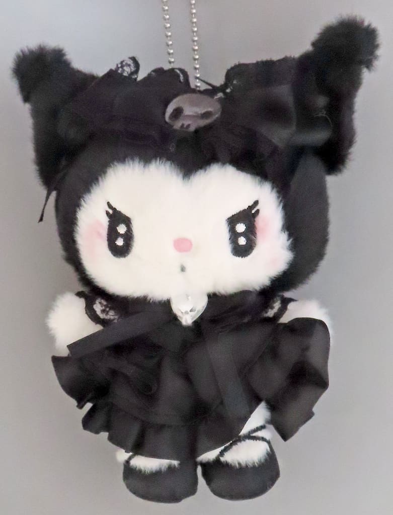 Kuromi mascot holder Midnight Merokuro design series "My Melody ...