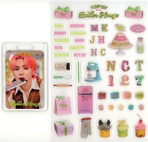 Goods set Taeyoung (NCT 127) Photo Holder & Sticker "BAKER HOUSE ...