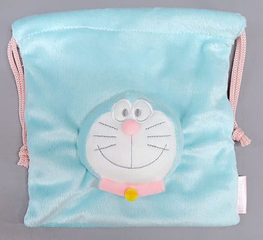 Bag Doraemon Pale Tone Face Mascot drawstring bag "Doraemon" | Goods / Accessories | Suruga-ya.com