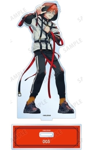 Futa Back Draft Jacket Illustration ver. BIG Acrylic Stand "MILGRAM ...