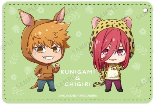 [New] Rensuke Kunigami & Senkiri Hyoma Chibi Character 1 pocket pass ...