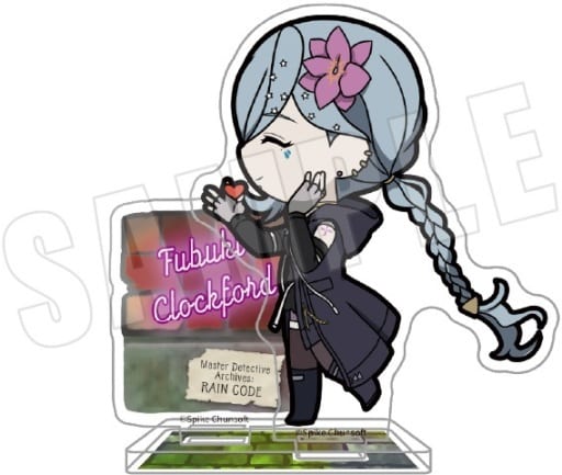 Miscellaneous goods 06. Fubuki Clockford Kyaramachi Acrylic Stand ...