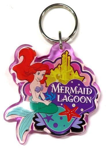 Key holder Ariel (Mermaid Lagoon) Keychain "THE LITTLE MERMAID" Tokyo ...