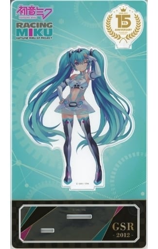 Racing Miku 2012 Ver. 15th Anniversary Acrylic Stand "Hatsune Miku GT ...