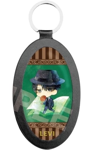 Key holder 04. Captain Levi, Art Leather Key Holder "Attack on Titan ...