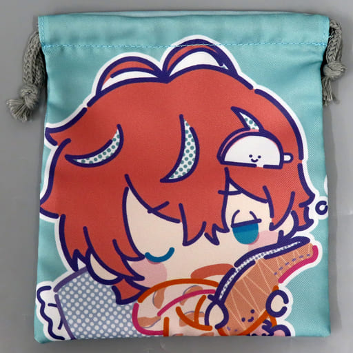Bag Kannonzaka Doppo ×KIRIMI Chan : drawstring bag with pocket ...