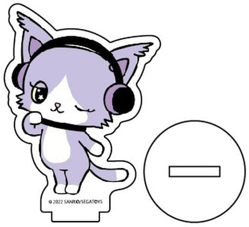 A. Leila "Beatcats Acrylic Petchi Stand 01. Sticker Design" | Goods ...