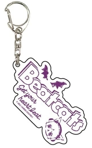 Leila "Beatcats Acrylic Key Holder 02. Logo Design" | Goods ...