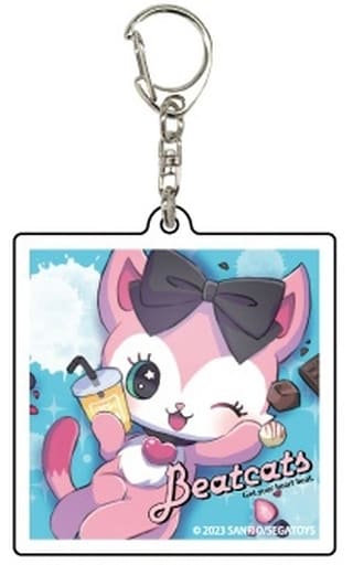 A. Mia "Beatcats Acrylic Key Holder 03 Live (official illustration ...
