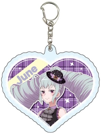 June Amou "Pretty Rhythm: Rainbow Live Acrylic Key Holder 01. Station ...