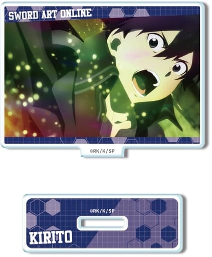 Design 02 (Kirito / B) Mini Acrylic Stand "SWORD ART ONLINE ...