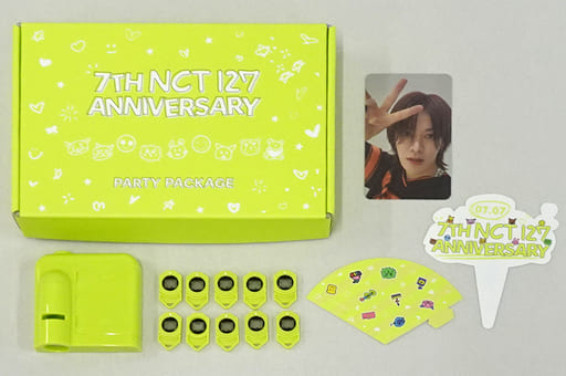 Goods set Yuta NCT 127 7th Anniversary Party Package | Goods ...