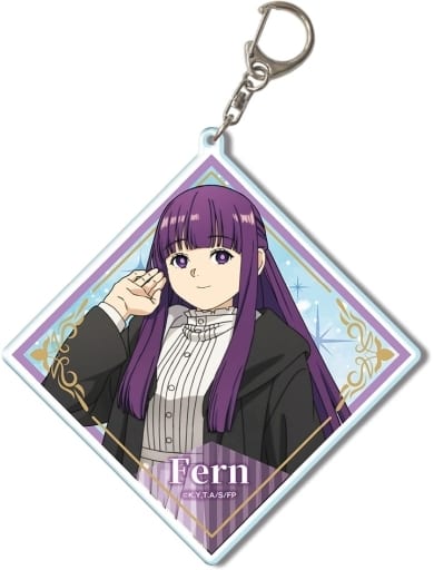 Design 05 (Fern / A) Big Acrylic Key Holder "Funeral no Freren" | Goods ...