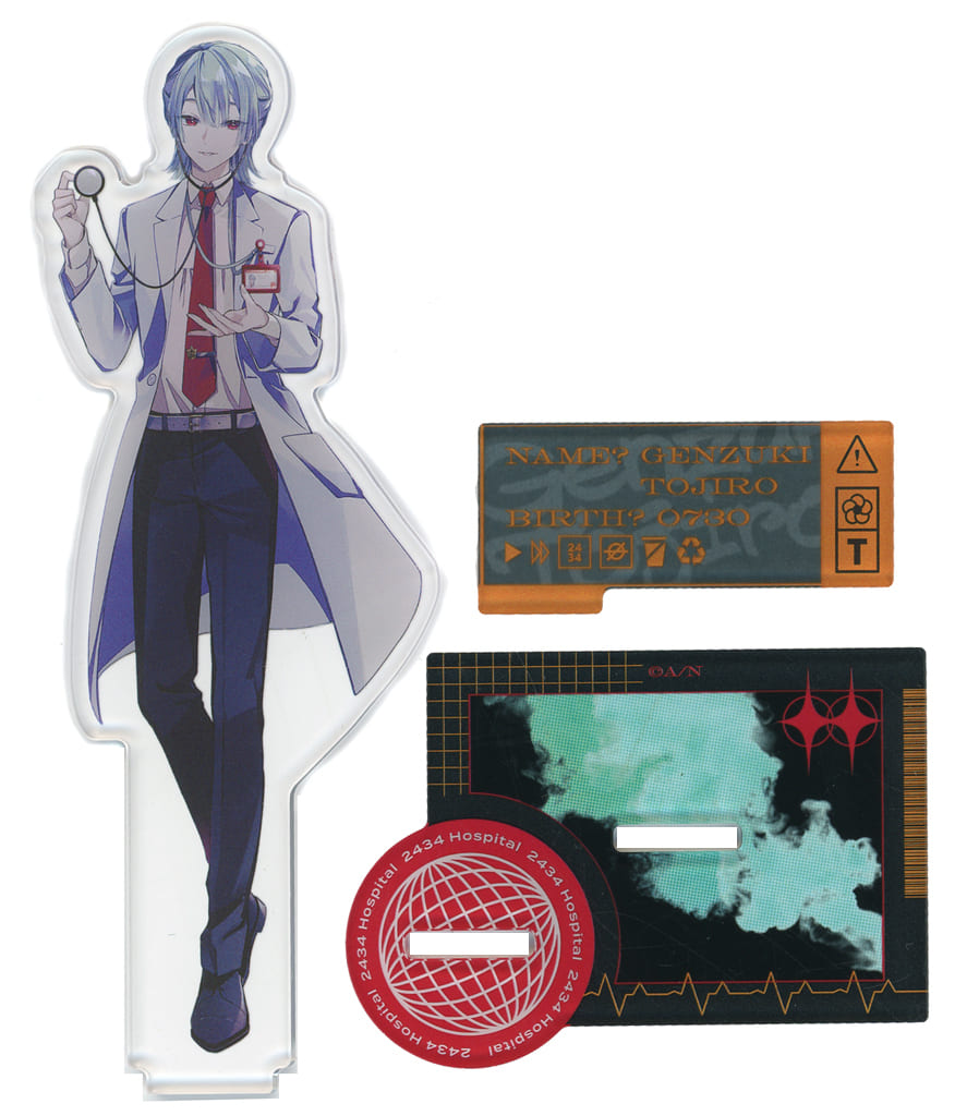 Fujishiro Gengetsu Acrylic Stand "DMM Scratch! Nijisanji 11th" D-2 ...