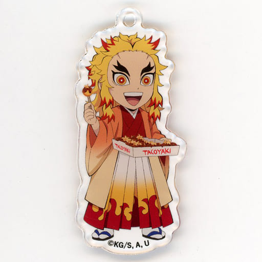 [A la Carte] Kyojuro Rengoku Acrylic Key Holder "Tsukiji Gindaco x ...