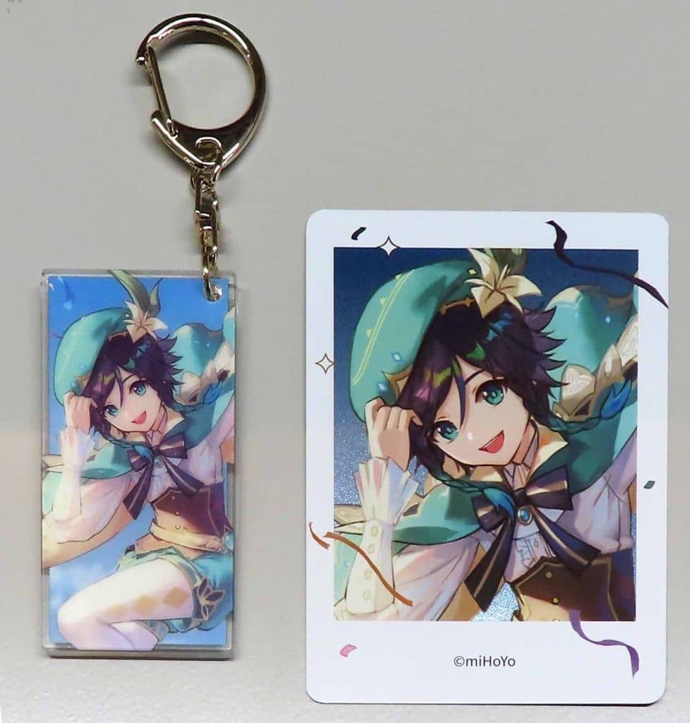 Venti 1st Anniversary Acrylic Key Holder & Cheki Style Card Set ...