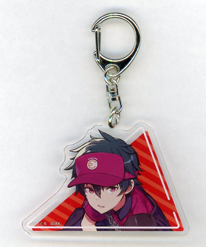Sadao Maoku (The DEVIL Is a Part-Timer) Acrylic Key Holder "KUJI Hikido ...