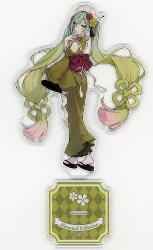 Hatsune Miku / Matcha Parfait Acrylic Stand "Minna no KUJI Hatsune Miku ...