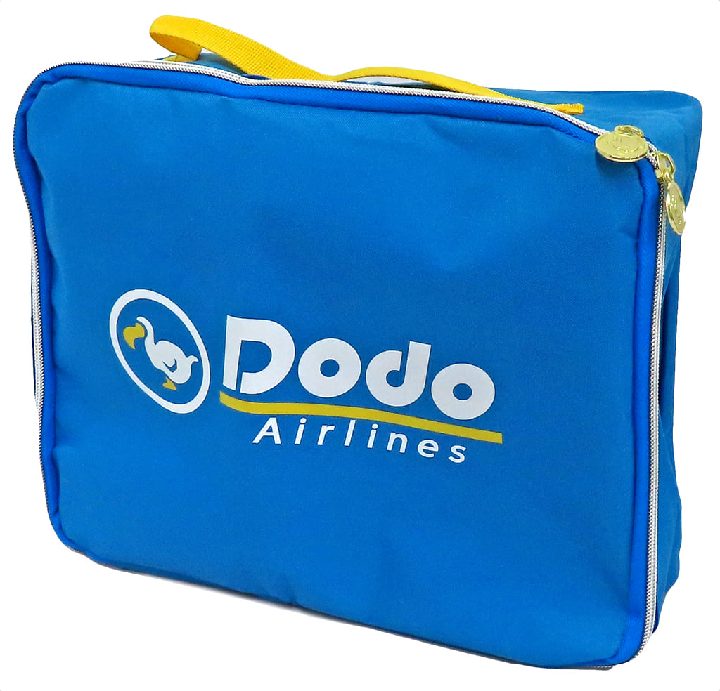 Bag Logo Dodo Airlines BIG Travel Pouch "Animal Crossing New Horizons x Family Mart" Animal ...