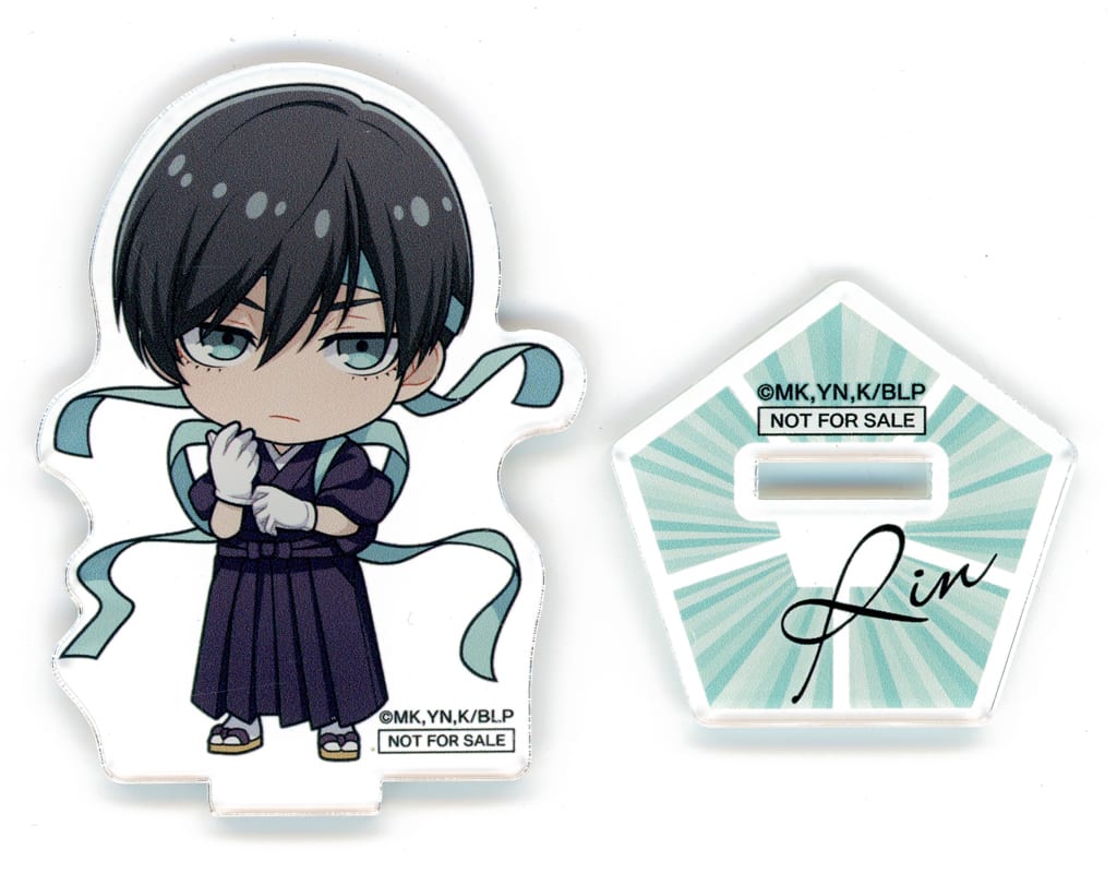 Itoshi Rin Acrylic Stand with "Blue Rock Test" goods Character Course ...