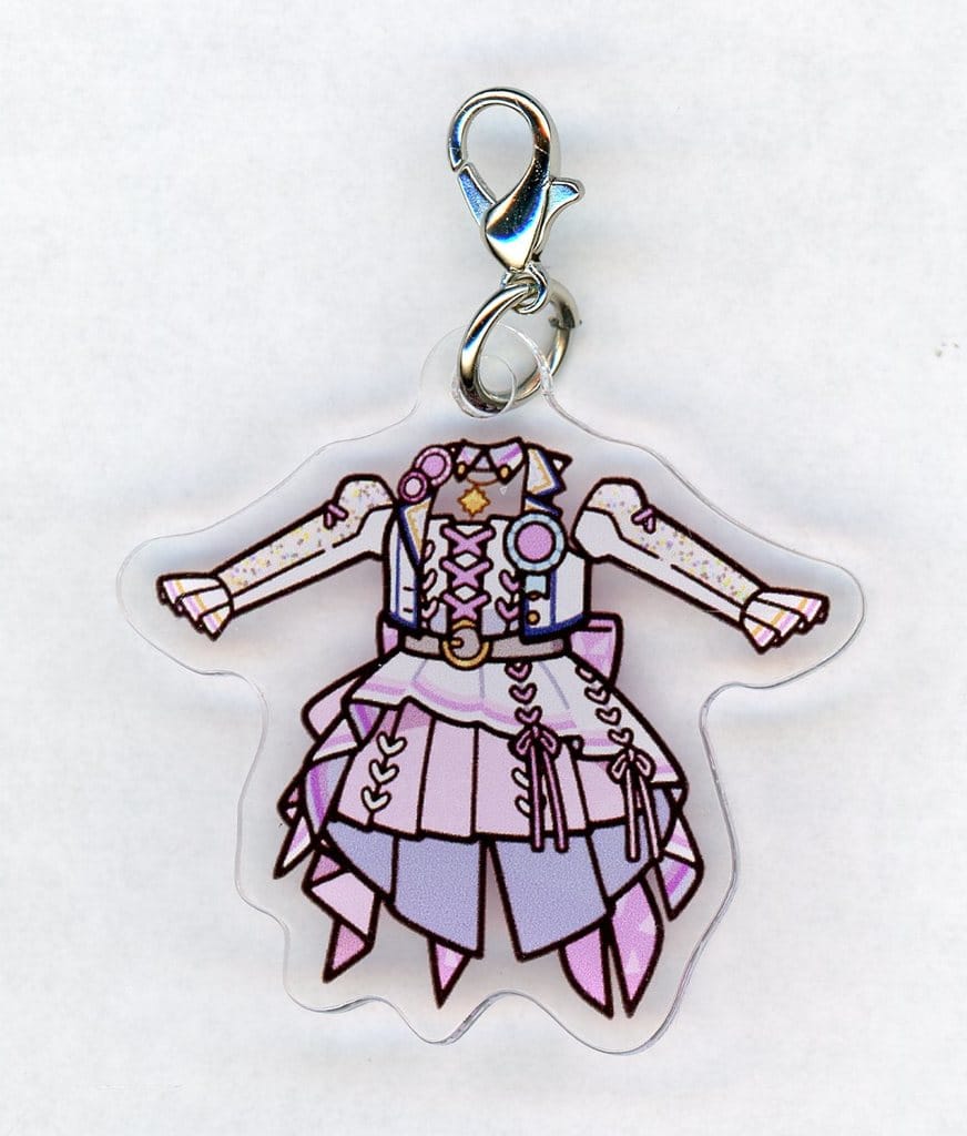 Key holder Shiraishi Sen sha Costume Charm "LAWSON presents IDOLY PRIDE ...