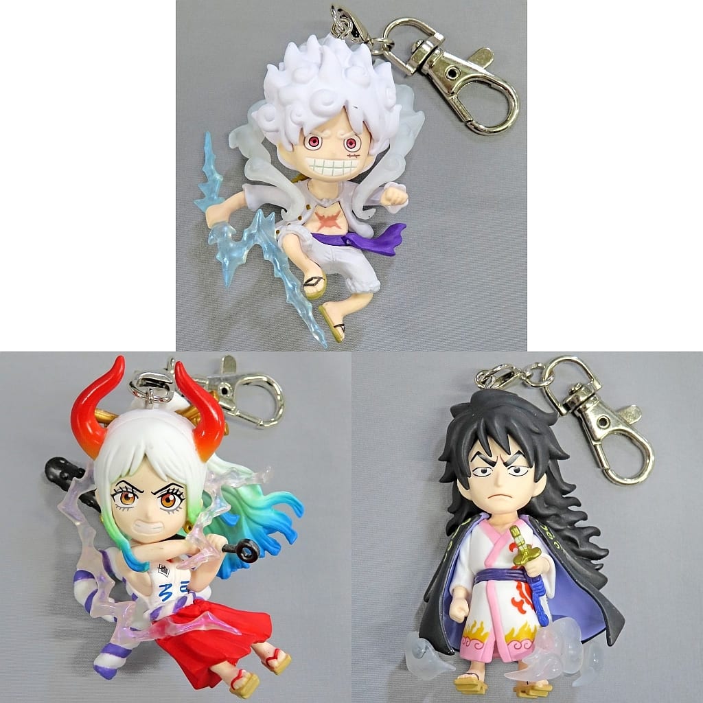 Key holder 3 Types Set Figure Key Holder Vol. 1 "ONE PIECE" | Goods ...