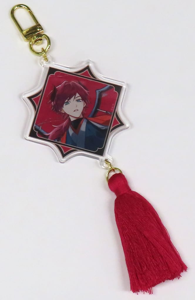 Lauren Iroas Acrylic charm with tassel "Virtual YouTuber Ni Ji-Ji-Ji-Ji ...