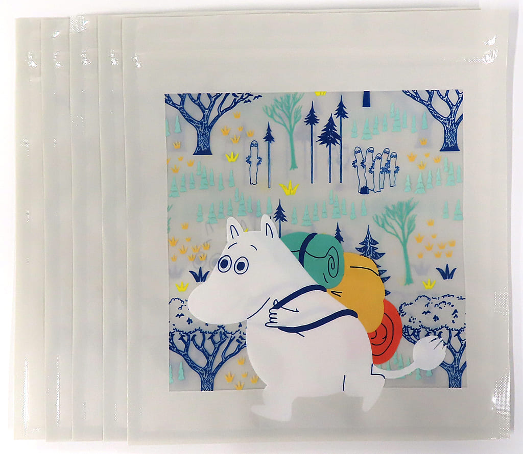 Zipper Bag Convenient for Moomin Sorting (5-Pack) "Ichiban KUJI Moomin ...