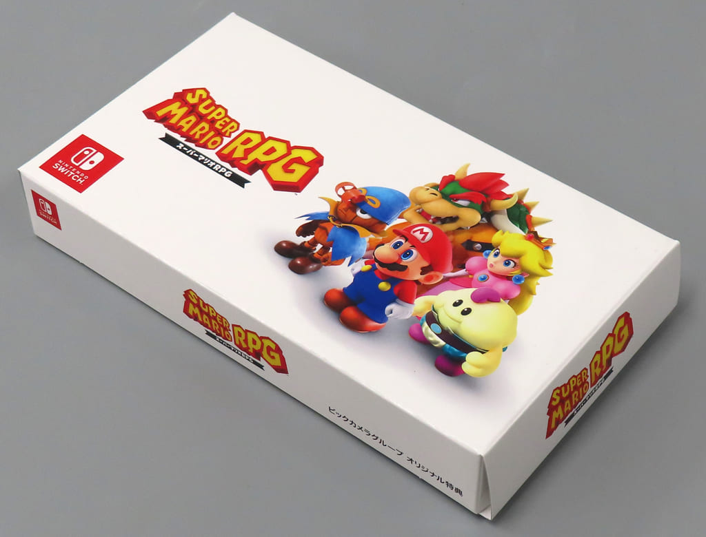 Collection original wrapping box "Switch Soft SUPER MARIO RPG" Bic ...