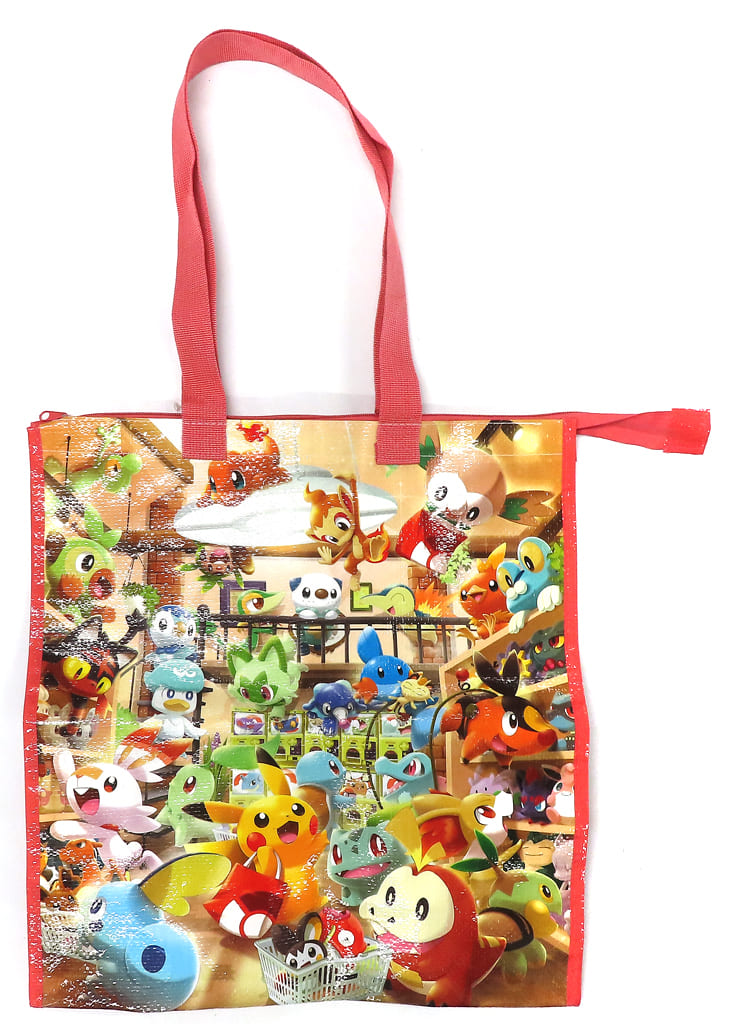 Pokemon Center de Okaimono (red) Shopping Bag M "Pocket Monsters ...