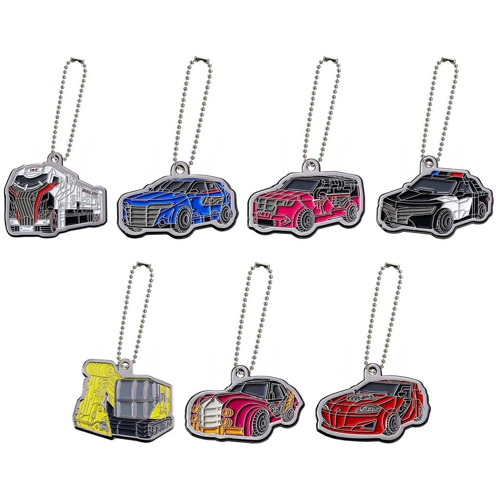 Key holder 7-type set "爆上 Sentai Bunbunja Metal Swing" | Goods ...