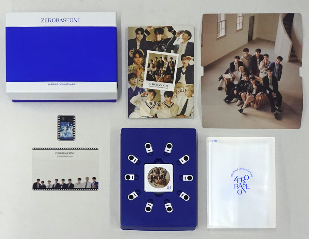 [Accessories missing] ZEROBASEONE ZEROSE 1st Global Fanclub Kit | Goods ...