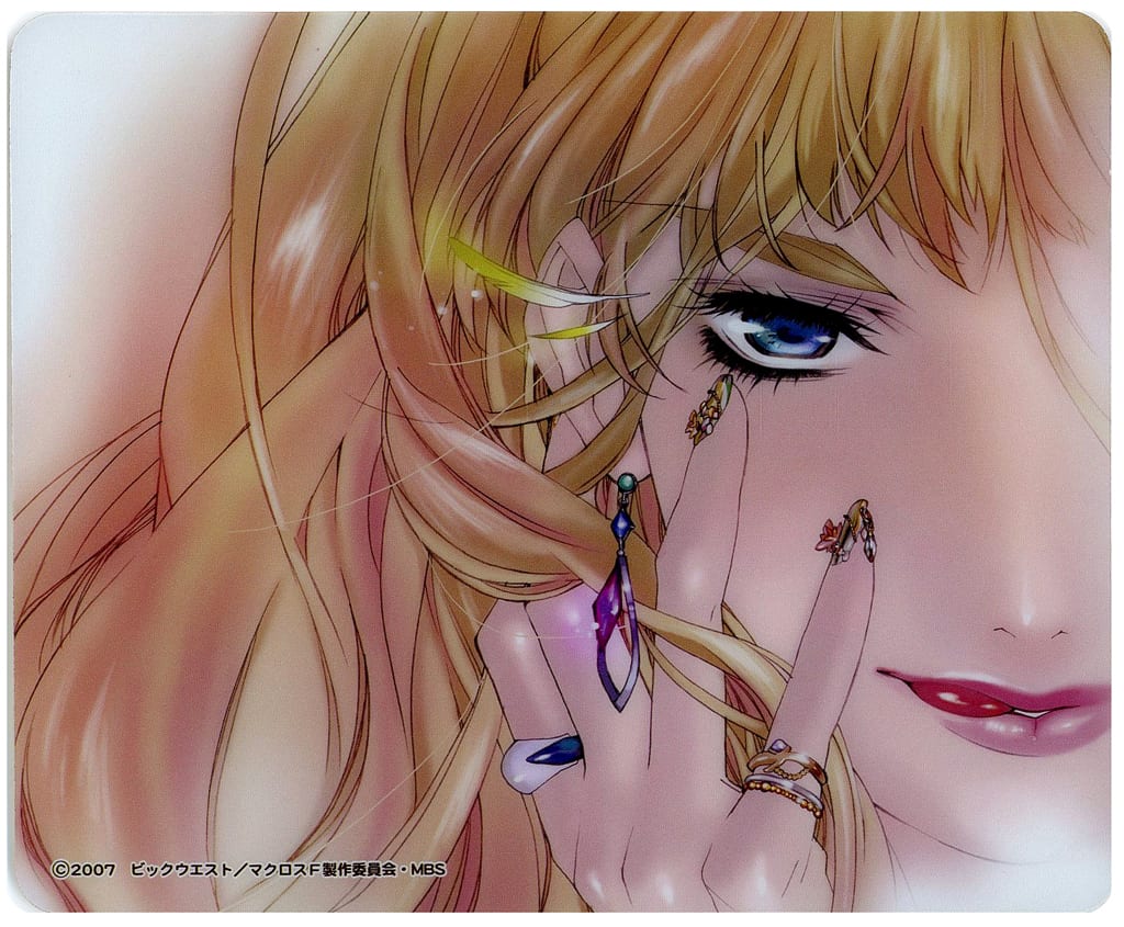 Cheryl Norm (Diamond Crevus) mouse pad "Macross F" | Goods ...