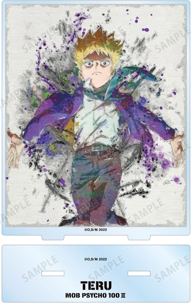 Hanazawa 輝気 grunge CANVAS BIG Acrylic Stand "Mob Psycho 100 III ...