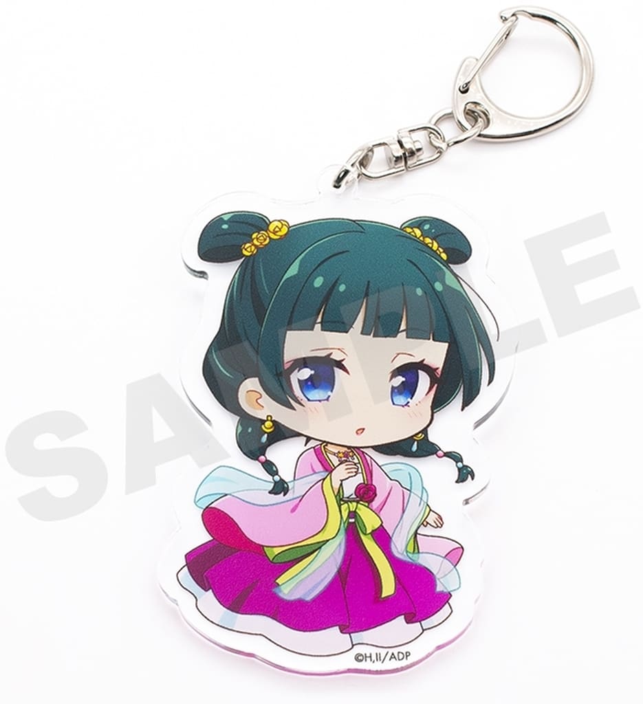 Neko-neko (Enyu-kai costume) acrylic key holder "Yakuya no Hitogoto ...