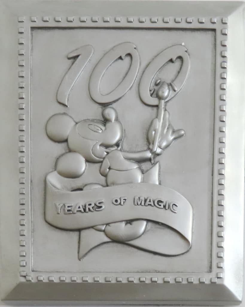 Mickey Mouse 100 years of Magic Photo Frame (Pewter / with pin) "Disney ...