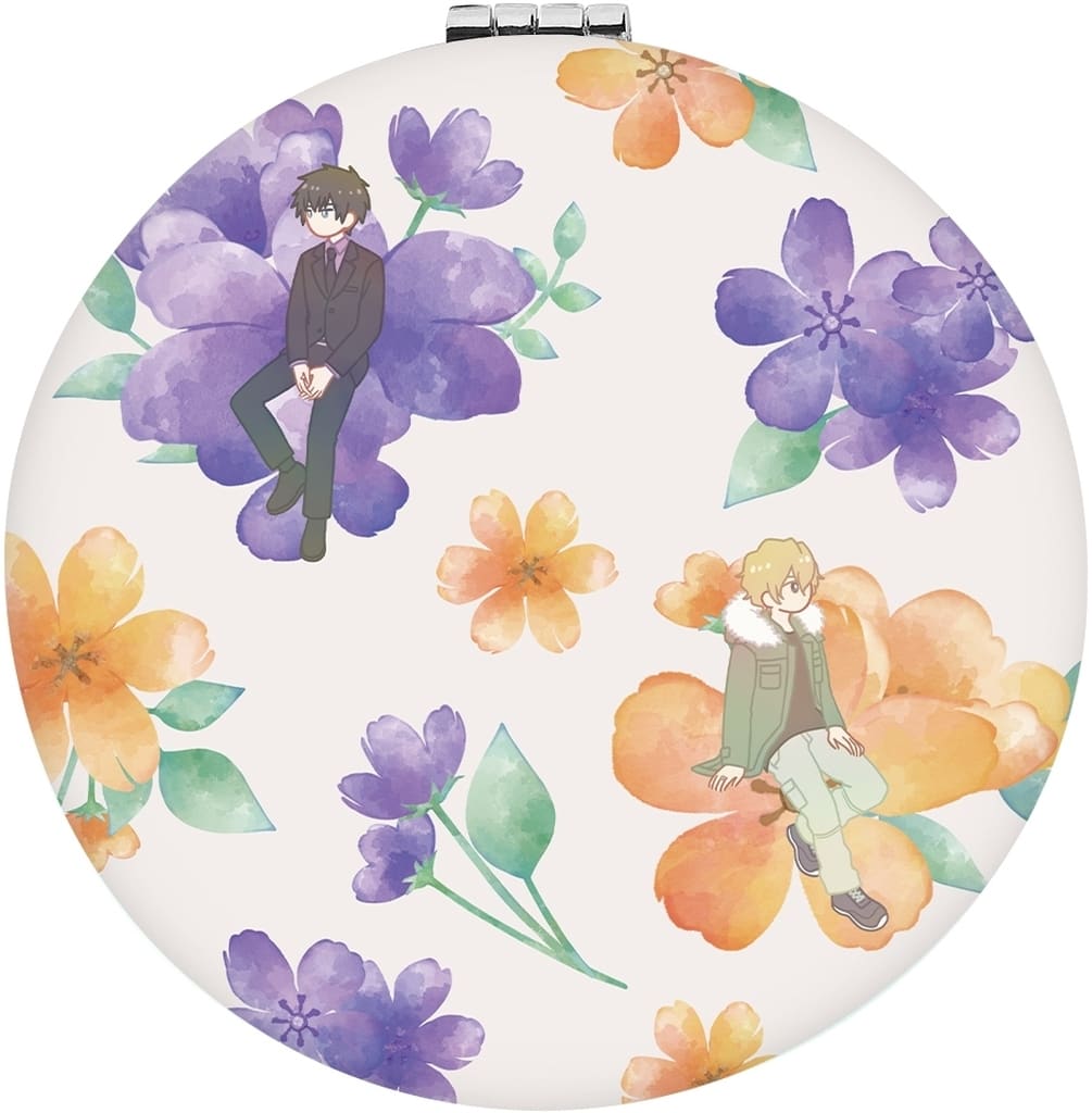 Kyoya Hibaku (10 years later) & Deno (10 years later) Botania Round Folding Mirror "Private ...